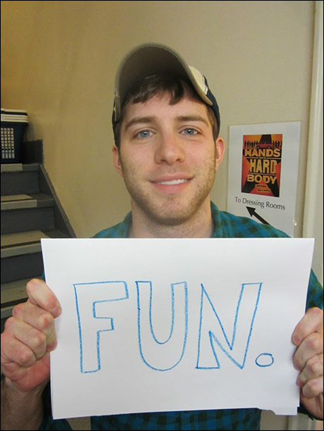 PHOTO EXCLUSIVE: A Two-Show Day at Broadway's Hands on a Hardbody With ...