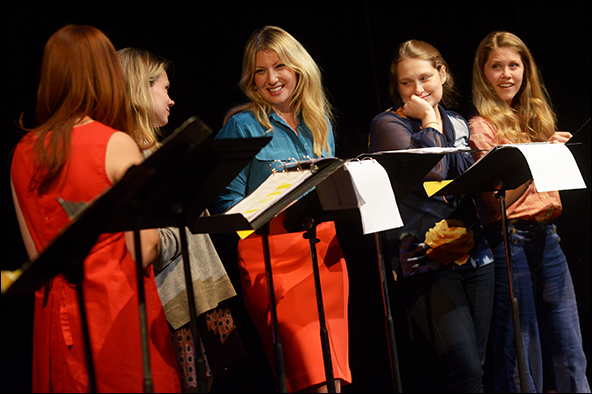 Celia Keenan-Bolger, Ari Graynor, Jenni Barber, Merritt Wever, Tracee ...